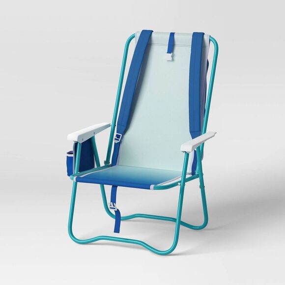 Sun Squad | Accents | Sun Squad Backpack Chair Aqua Ombre Sun Squad ...